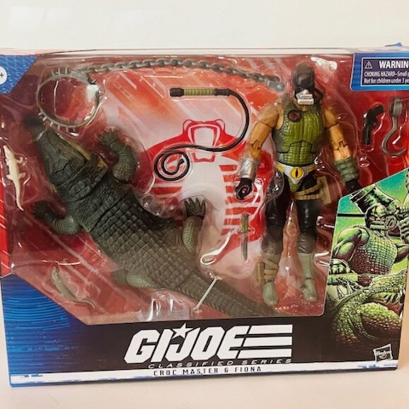 Hasbro | Toys | Croc Master Fiona Gi Joe Classified Cobra Action Figure ...
